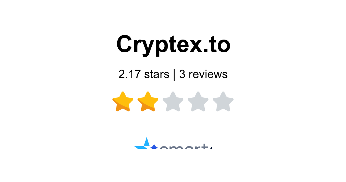 Cryptex.to Reviews - 3 Customers Rate 1.7/5 (2026) | SmartCustomer